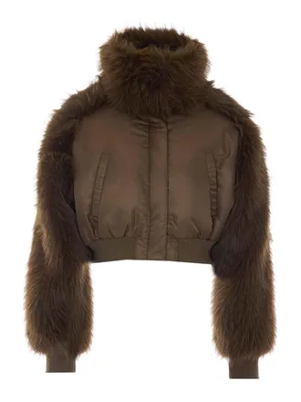 Pinko Bomber - Marron