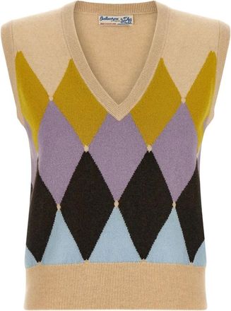 Ballantyne Damen, Strickwaren, Mehrfarbig, MGr&ouml;&szlig;e