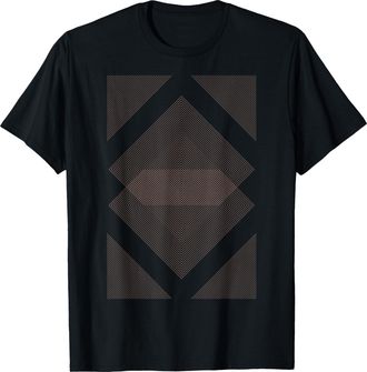 EarthBoho Geometrische Kunst Abstrakt | Symmetrische Muster Bohemian T-Shirt