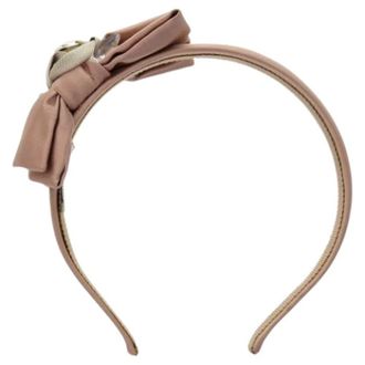 Miu Miu Pre-owned Haar-Accessoire aus Satin - - Pre-owned - Damen - Rosa - ONE SIZE