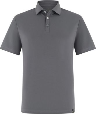 Boggi Milano Homme, Tops, Gris, Taille: L Polo B Tech B en polyester haute performance