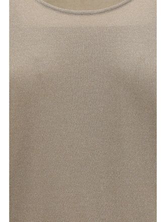 Brunello Cucinelli Luminous Cashmere Knit Tank Top - Brown