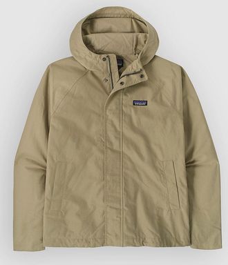 Patagonia Dry Wax Cotton Jacke weathered stone