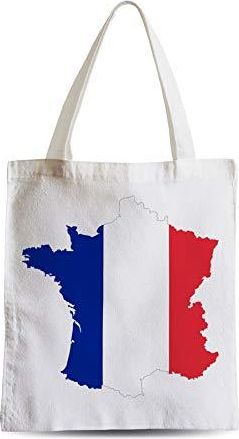 Fabulous Grand Sac Shopping Plage Etudiant Drapeau Carte France Football Sport Equipe National USA