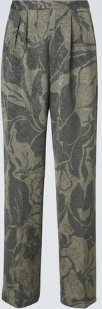 Dries Van Noten Gerade Hose