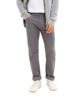 Tom Tailor Herren Thermo Hose 1033873, 15180 - Quiet Mid Grey, 36W / 36L