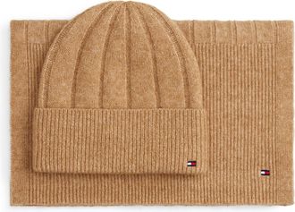 Tommy Hilfiger Set: Mütze und Schal
