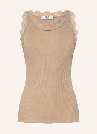 Rosemunde Top Rmwbalta Mit Spitze braun