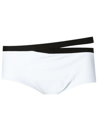 Amir Slama cut out detail trunks - Blanc