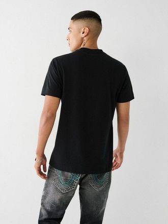 True Religion Kurzarmshirt SRS PUFF CREW TEE Baumwolle