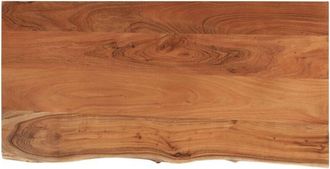 vidaXL Comptoir de salle de bain 120x60x3,8 cm rectangulaire acacia Vidaxl