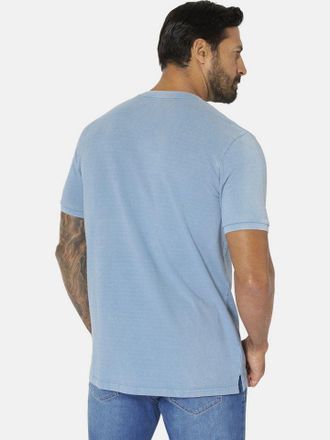 Jan Vanderstorm T-Shirt TAAGURD mit Strukturmuster