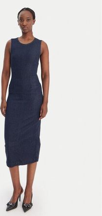 Guess Kleid f&uuml;r den Alltag W6RK72 D6980 Dunkelblau Regular Fit