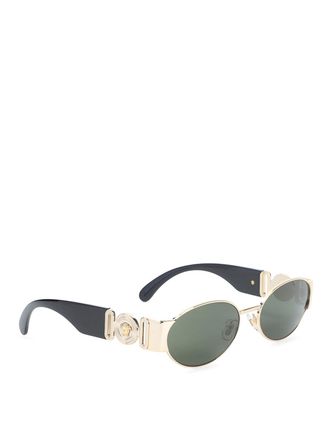 Versace Lunettes De Soleil - Or