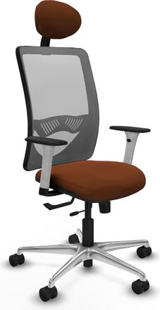 Piqueras y Crespo B&uuml;rostuhl mit verstellbaren Armlehnen Zulema, h&ouml;henverstellbare Lendenwirbelst&uuml;tze und festes Kopfteil, ausgestattet mit Syncro/Traslack und Schneides