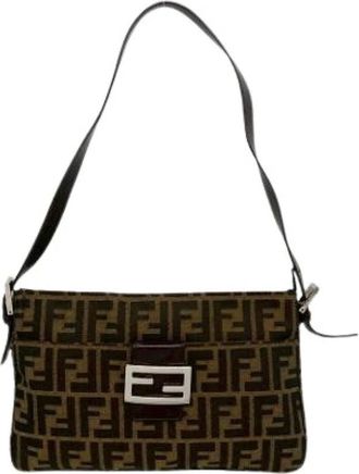 Fendi Sac bandouli&egrave;re Vintage Pre-owned - Femme - Pre-owned - Brun - Taille: ONE Size