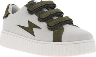 Vanessa wu Tennis kaki à talon compensé bas et à bandes auto-agrippantes - Taille numeric_37