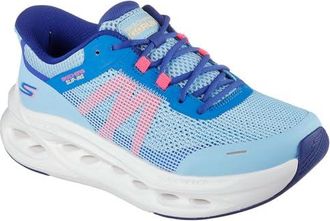 Skechers Baskets Aberdeen Max Cushioning Glide-Step pour Femme, Pointure 38,5 Bleu, Bleu, 38.5 EU