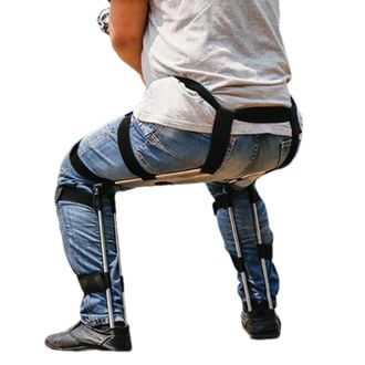 Generic Tragbarer Stuhl: Tragbarer Sitzstütze, verstellbarer Stuhl für die Arbeit im Stehen | ergonomischer Klappstuhl, Beinruhesitz, Reisehocker, Arbeitshilf