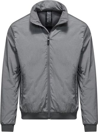Bomboogie Homme, Vestes, Gris, Taille: S Veste en nylon non doubl&eacute;e