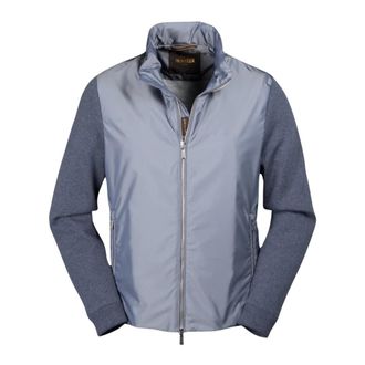 Moorer Salmon-Wk Jacke - - Jackets - Herren - Blau - L