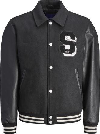 Jack & Jones Jorcarter Varsity Wool Blend Bomber Noos