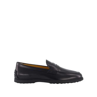 Tod's Homme, Chaussures, Noir, Taille: 41 1/2 EU Mocassins Noirs Classiques
