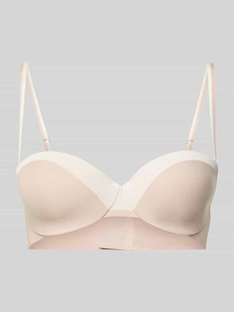 HUGO BOSS BH mit abnehmbaren Tr&auml;gern und Logo-Detail