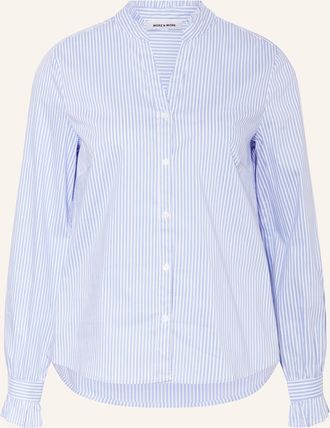 More & More More & More Bluse Mit Volants blau