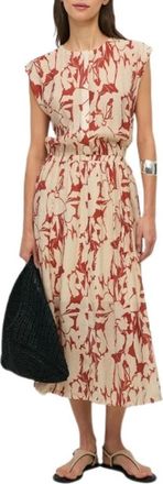Yerse Yerse, Femme, Robes, Rouge, Taille: 40 FR Manilas Midi Dress