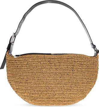 AllSaints Femme, Sacs, Beige, Taille: ONE Size Luna Paper Shoulder Bag