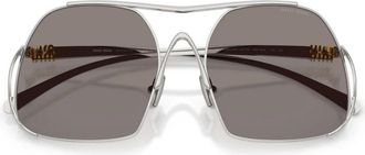 Miu Miu unisex, Accessories, Grau, 57 MMGr&ouml;&szlig;e