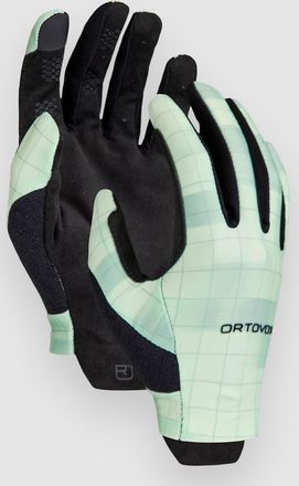 Ortovox Mtb Light Gloves green acid motion aop