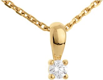 Edenly Anhänger Solitär in Gelbgold