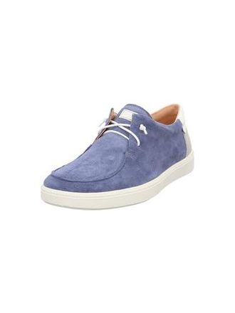 Think Herren TURNA chromfrei gegerbte nachhaltige Halbschuhe, Denim/Kombi 8000