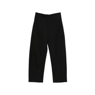 Nili Lotan Shon Wollhose - - Trousers - Damen - Schwarzk - XS