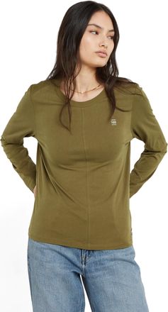 G-Star G-Star Damen Front Seam Top, Gr&uuml;n (Antic Green D24514-4107-735), XXS