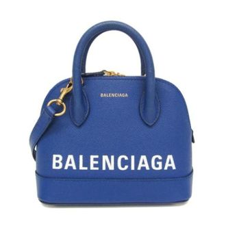 Balenciaga Sac &agrave; main vintage Pre-owned - Femme - Pre-owned - Bleu - Taille: ONE Size