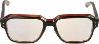 Kàdor Premium 6 Brille mit eckigem Gestell - Braun