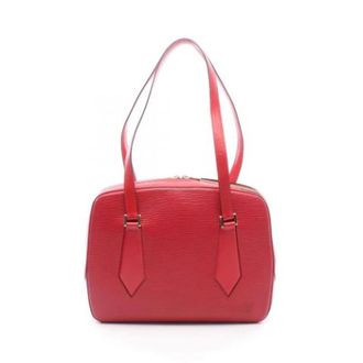Louis Vuitton Sac bandouli&egrave;re vintage doccasion - Femme - Pre-owned - Rouge - Taille: ONE Size