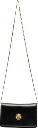 Versace Mini sac Embl&egrave;me en cuir nappa - Femme - Sacs - Noir - Taille: ONE Size
