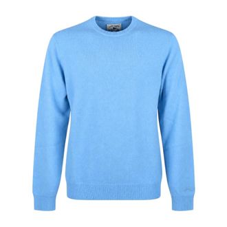 MC2 Saint Barth Regent Lambswool - - Knitwear - Herren - Blau - L
