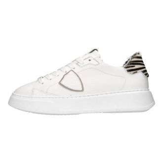 Philippe Model Temple Baskets - Femme - Chaussures - Blanc - Taille: 37 EU