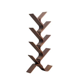 Generic Baumf&ouml;rmiges B&uuml;cherregal mit 3-8 Ebenen, kreativ gebogenes vertikales B&uuml;cherregal, Aufbewahrungsregal for B&uuml;cher, CDs und Zeitschriften(Color 2,8-Tier