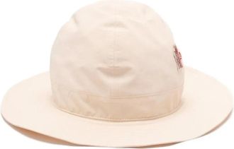 Moncler unisex, Accessoires, Blanc, Taille: S Bucket Hat Open