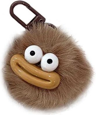 Generic Animal en peluche de porte-cl&eacute;s - Charme cl&eacute; de la bouche de la saucisse 9G, porte-cl&eacute;s en peluche mignonne, mini-ornement de dessins anim&eacute;s doux | Ac