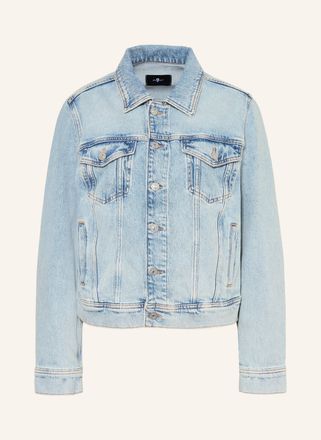 7 For All Mankind Jeansjacke Adi blau