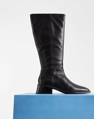Vagabond Shoemakers Blanca bottes hautes en cuir noires