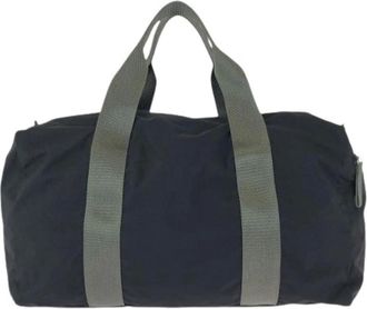 Prada unisex, Pre-owned, Noir, Taille: ONE Size Sac Boston Pre-owned Sports en Fibre Synth&eacute;tique