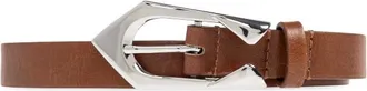 Iro Iro, Femme, Accessoires, Brun, Taille: 70 CM Cuff Leather Belt